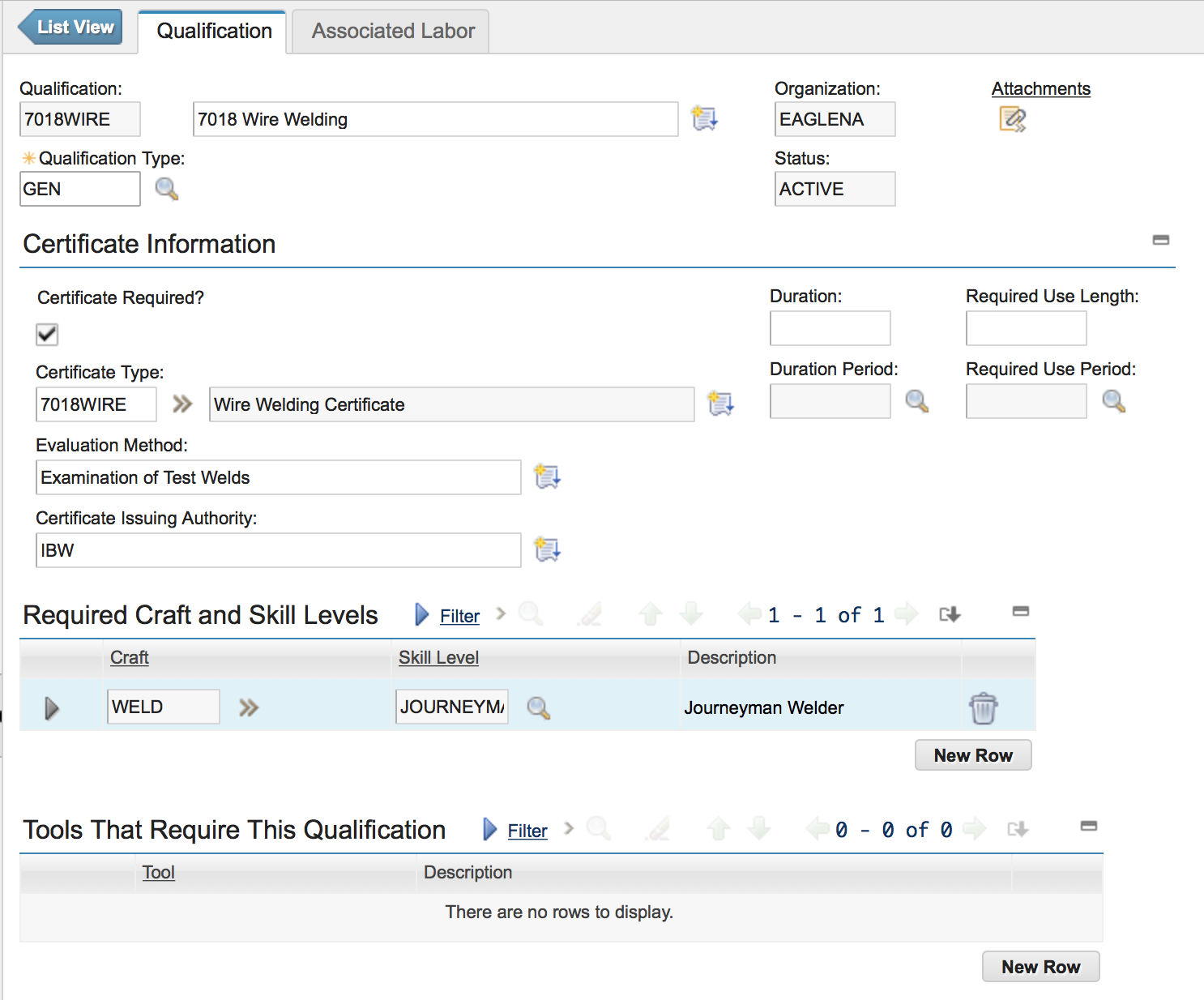Maximo HSE Application Maps – People (HSE) & Qualifications (HSE ...