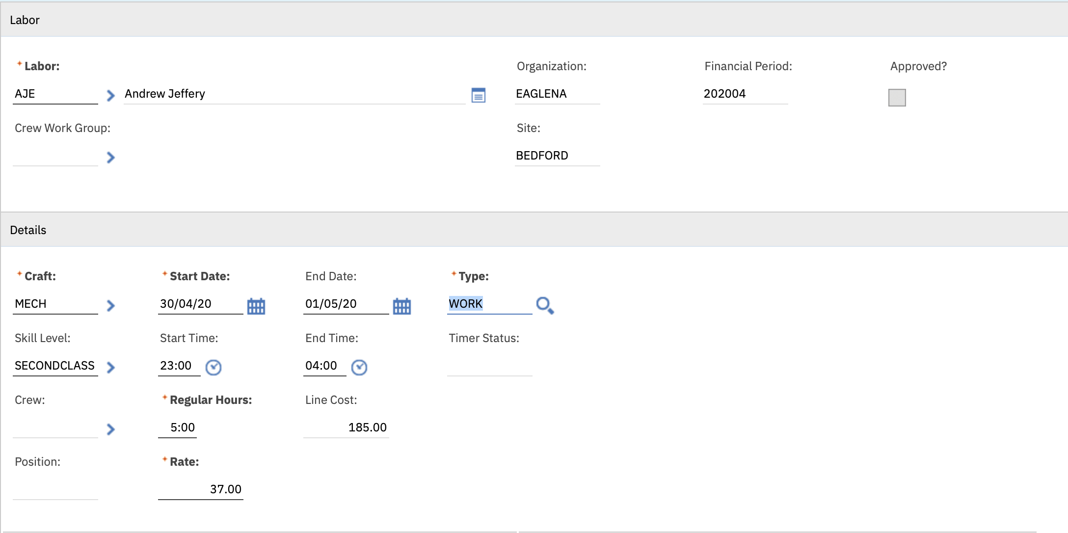 08-laborreport-30apr – Maximo Secrets