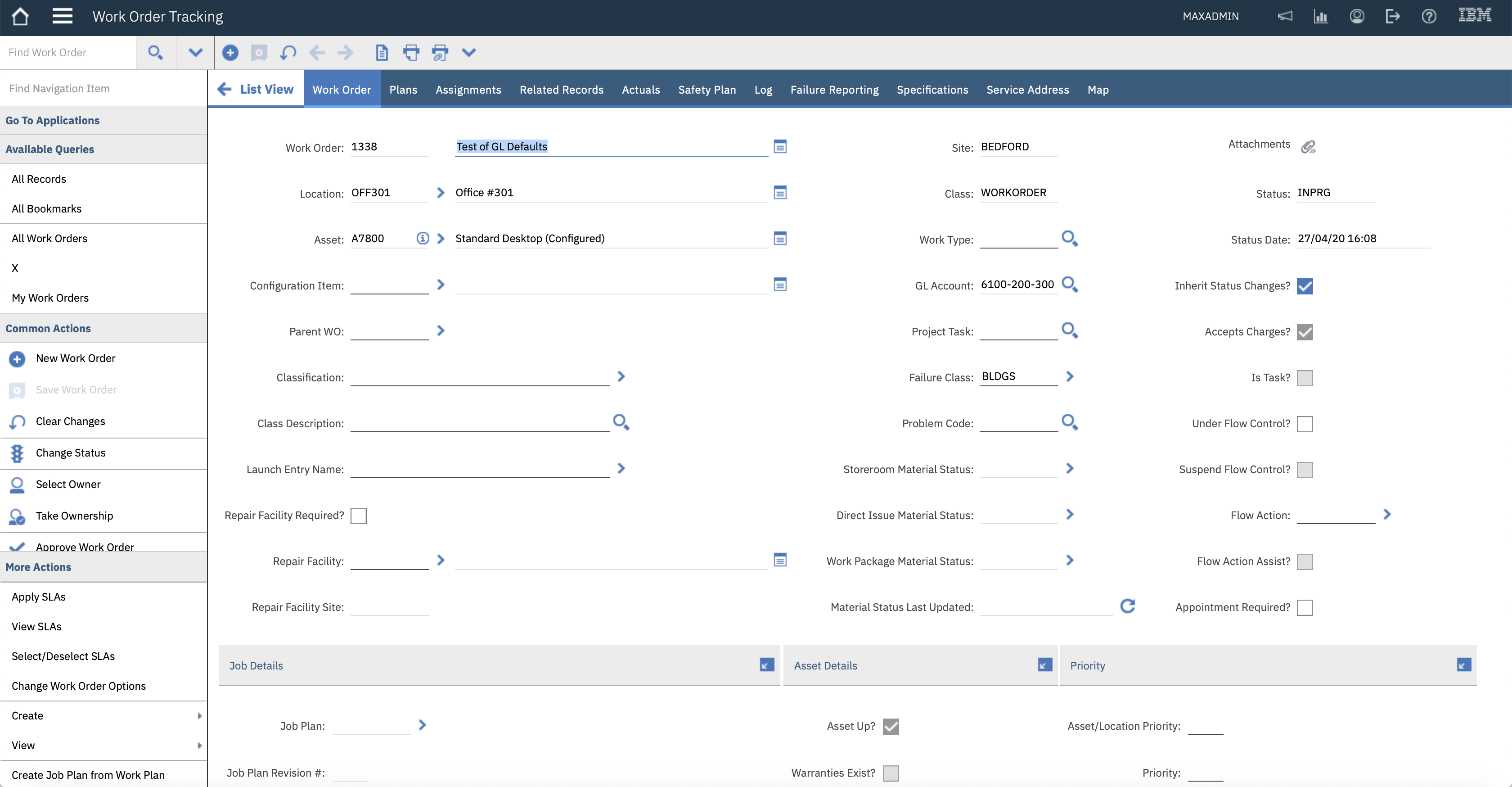 19-workorder-1338 – Maximo Secrets