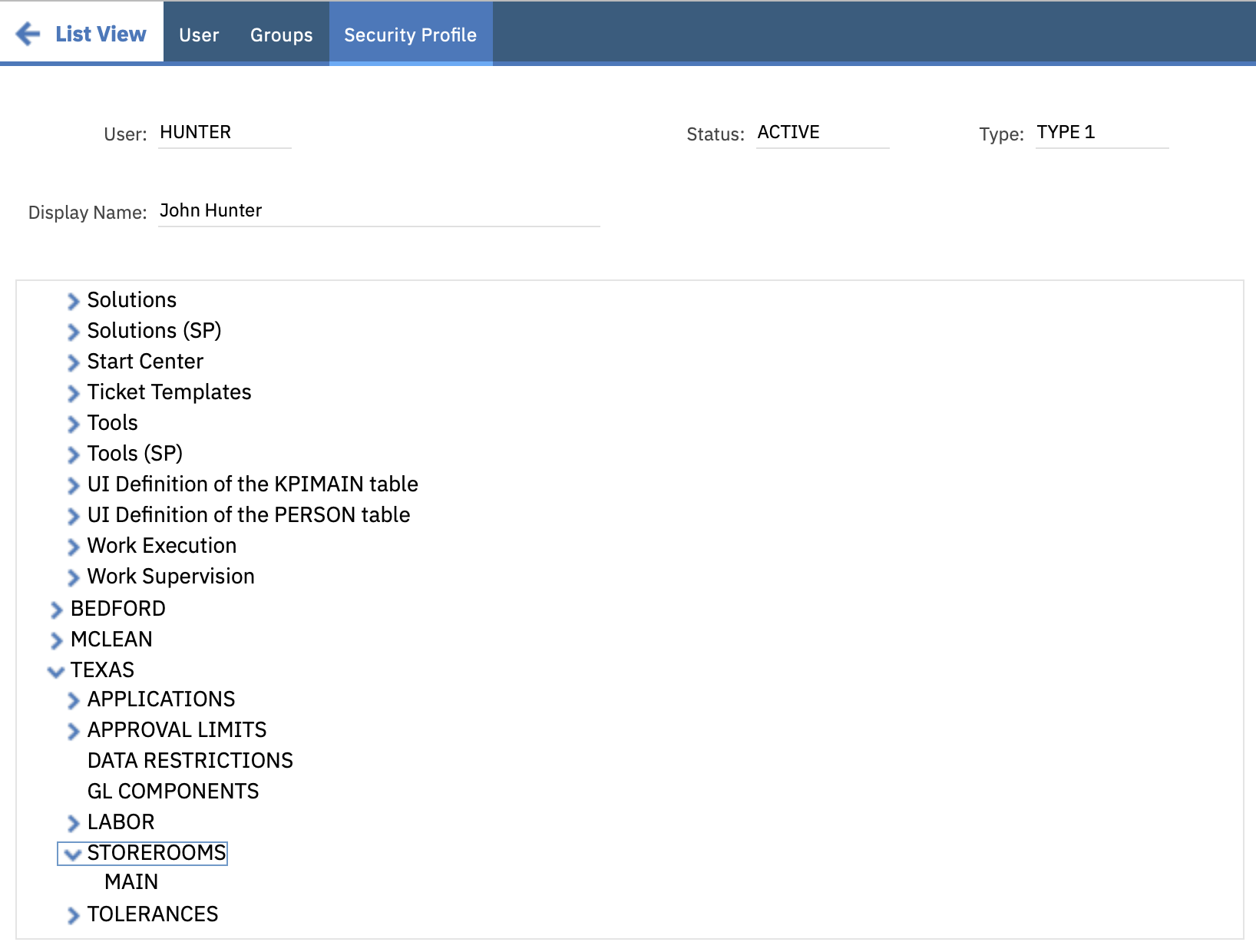 04-security-user-securityprofile – Maximo Secrets
