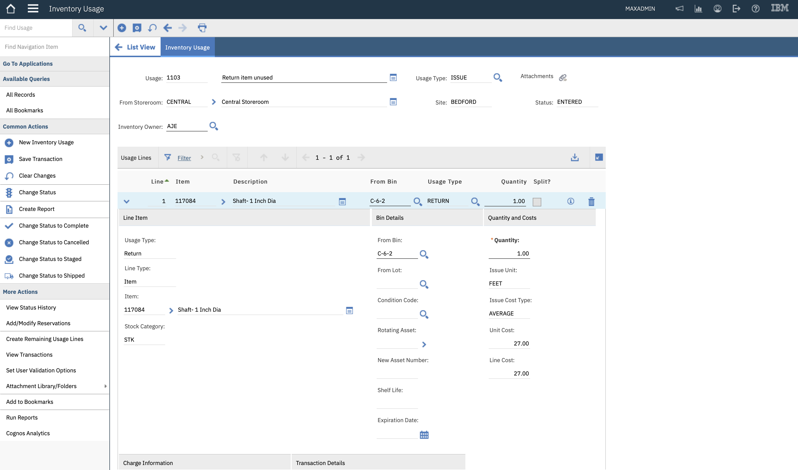 15-returnitemdetails1 – Maximo Secrets