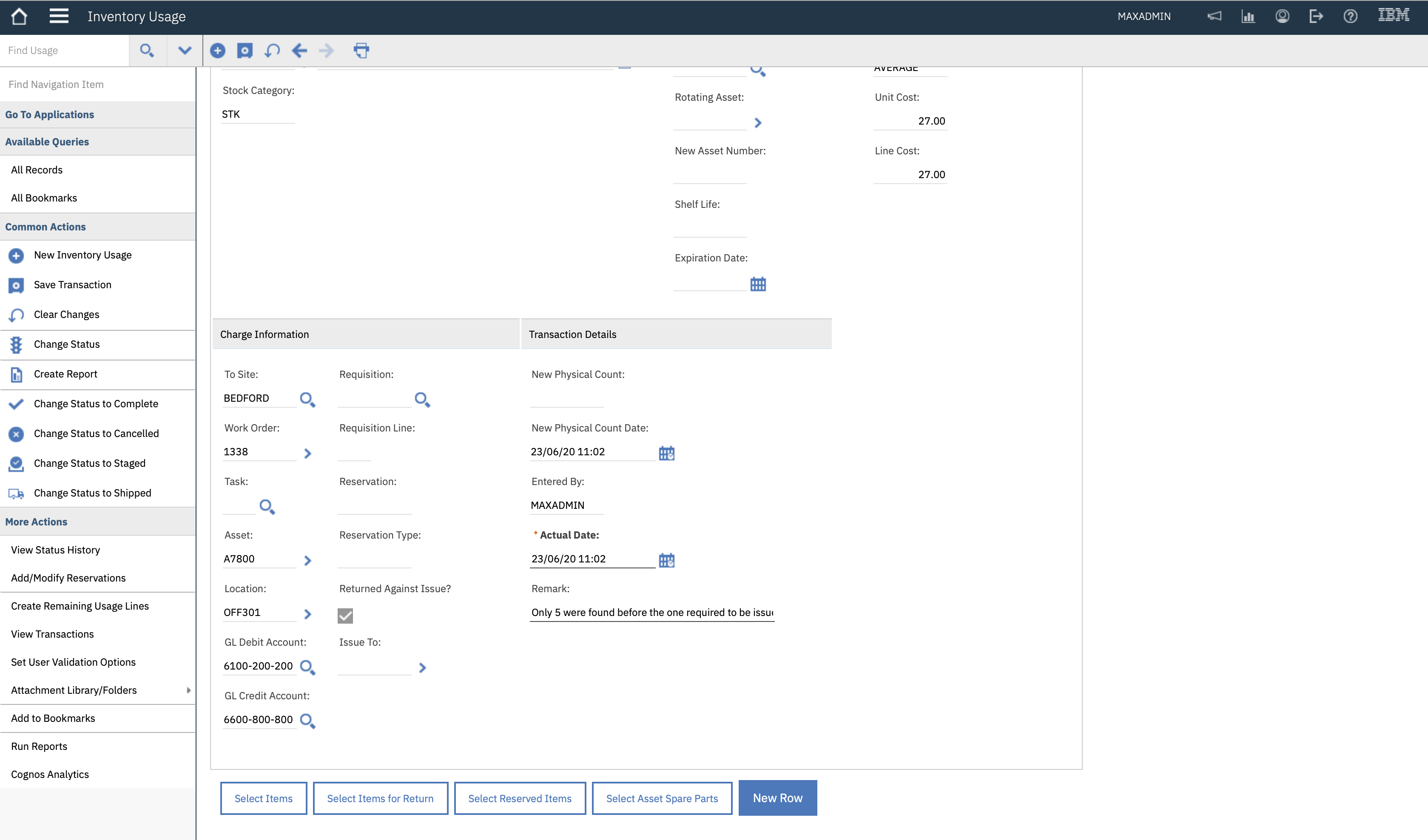16-returnitemdetails2 – Maximo Secrets