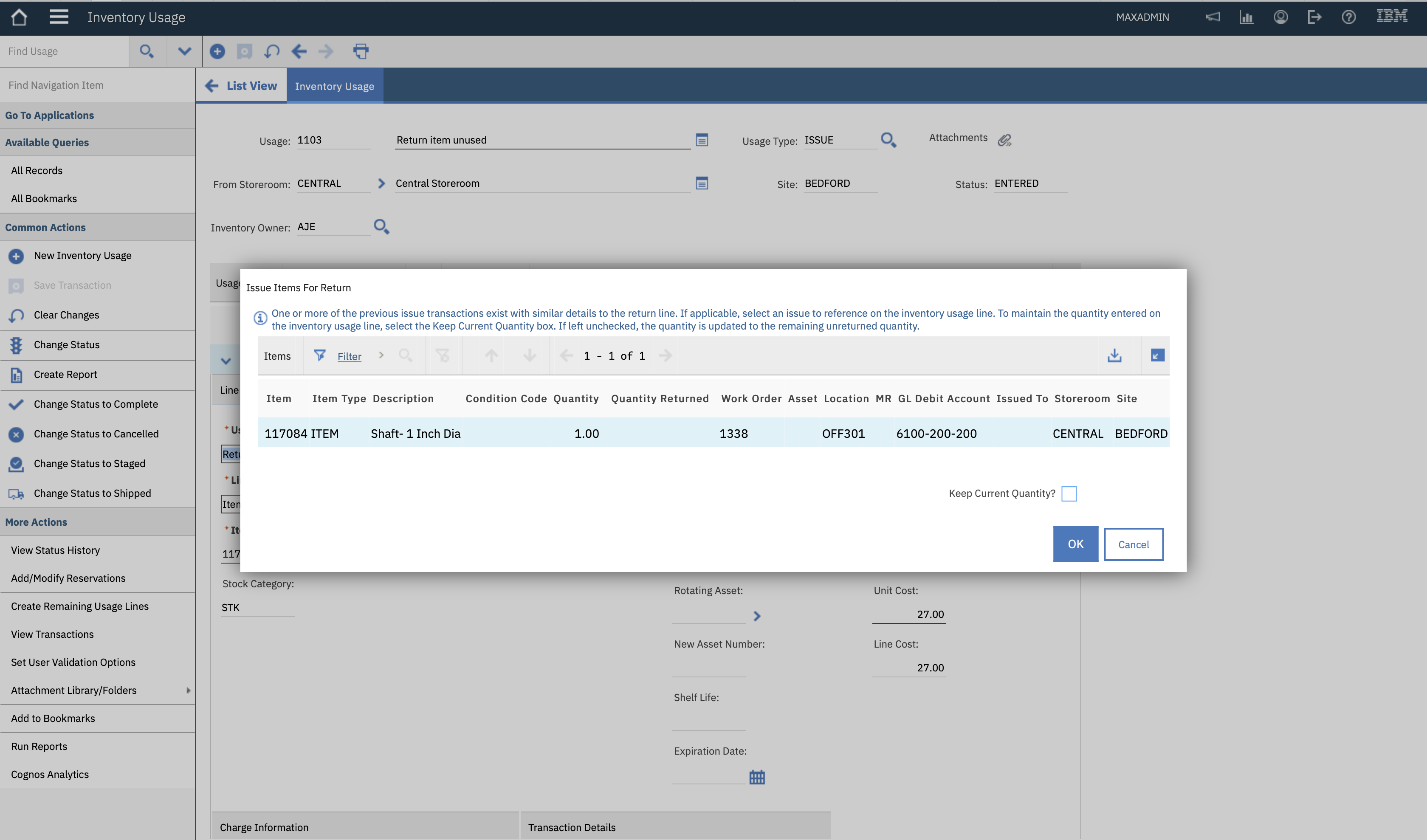 22-returnitem2-returnvalidationicon – Maximo Secrets
