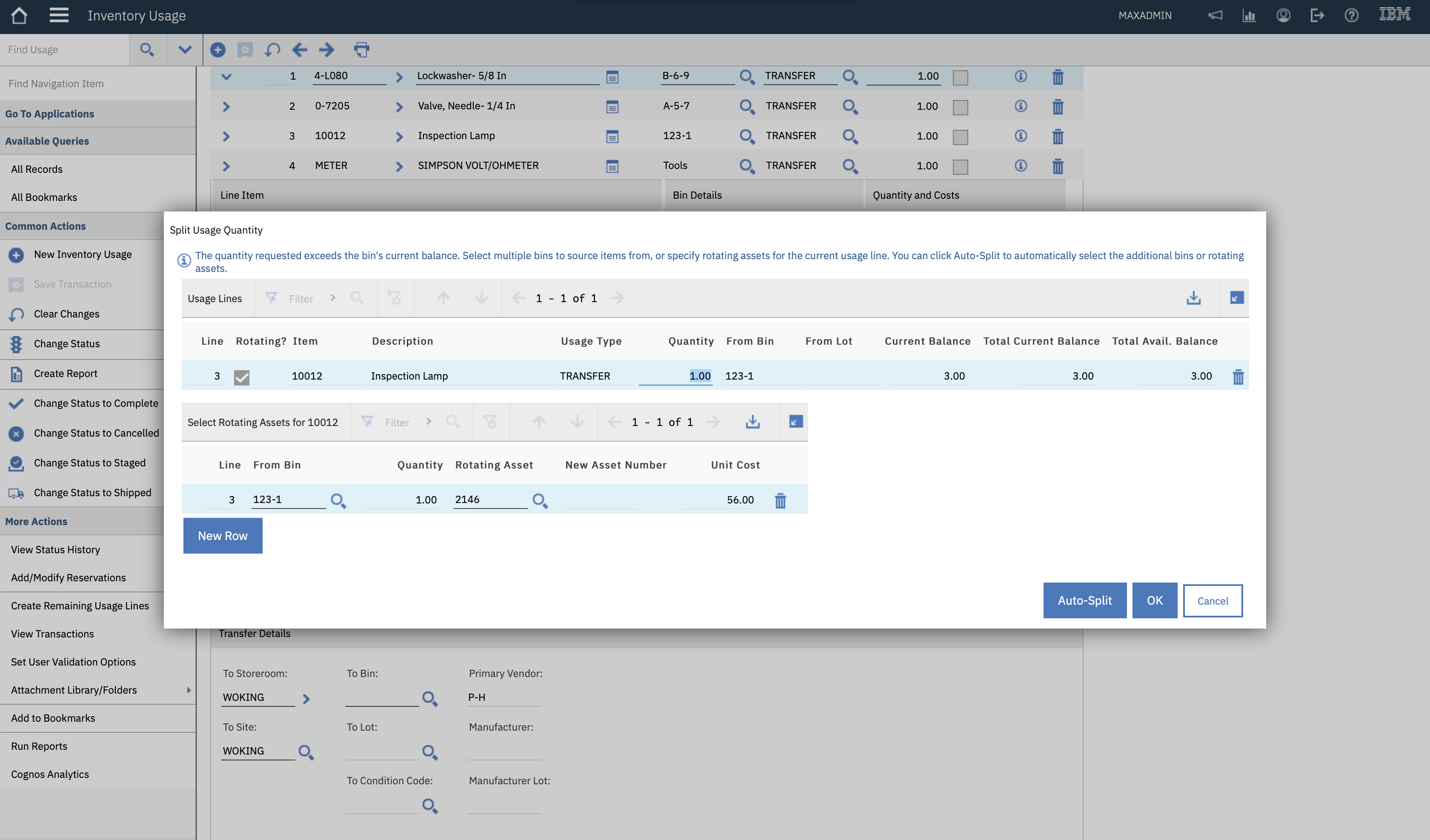 27-transferacrossorg-staging – Maximo Secrets