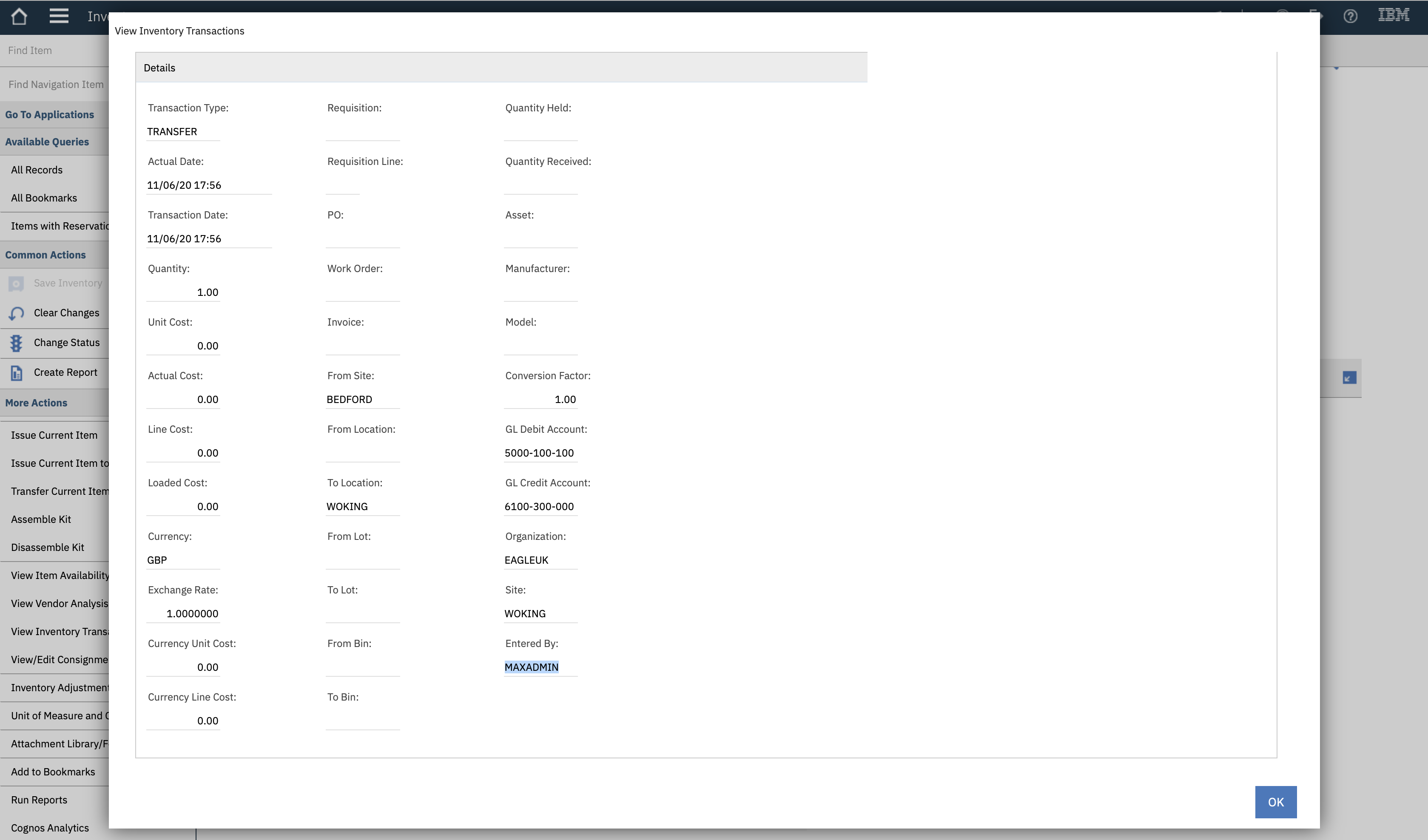 40-shipmentreceiving-assettransferred – Maximo Secrets