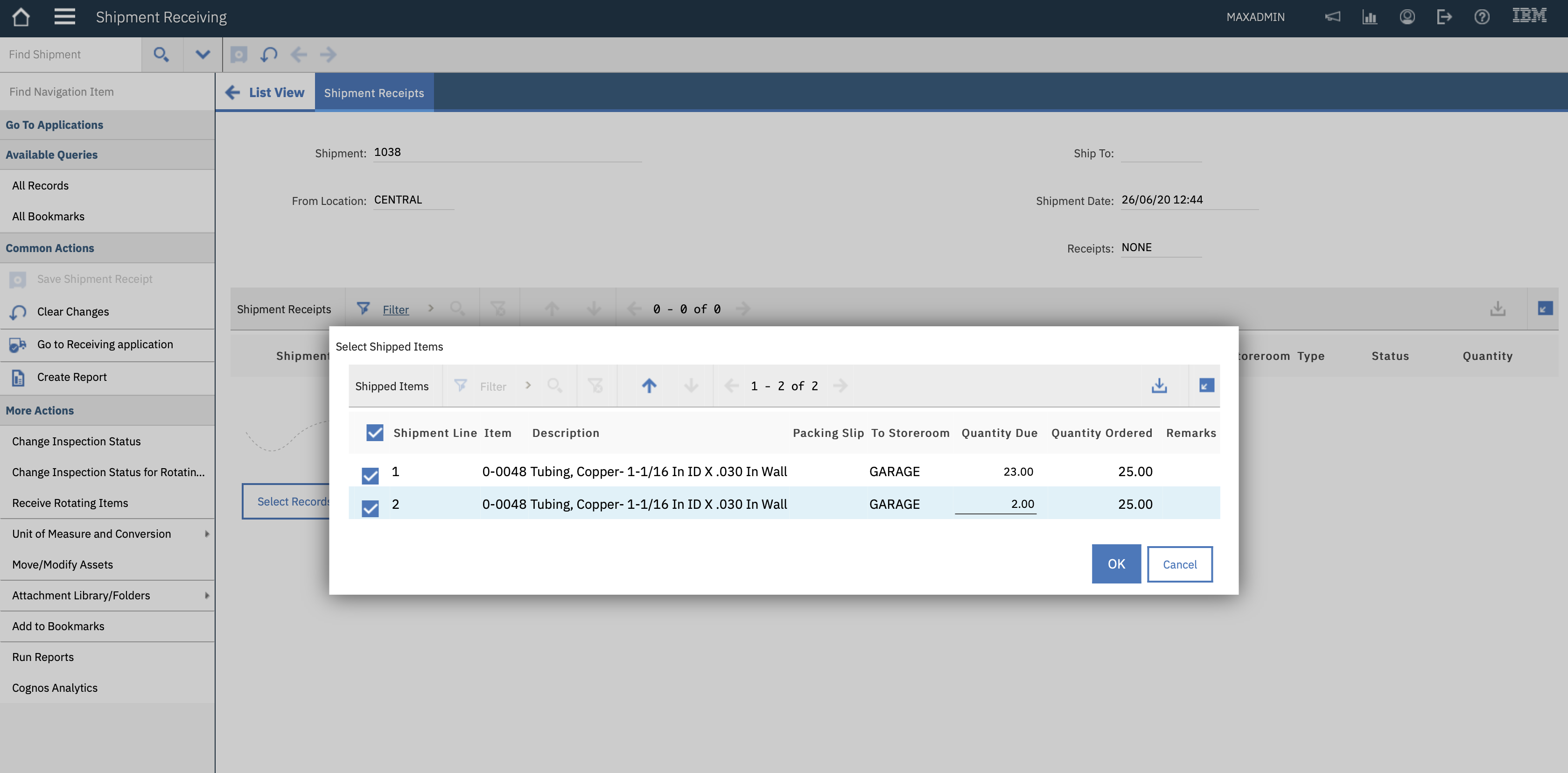89-shiprec-splititem – Maximo Secrets
