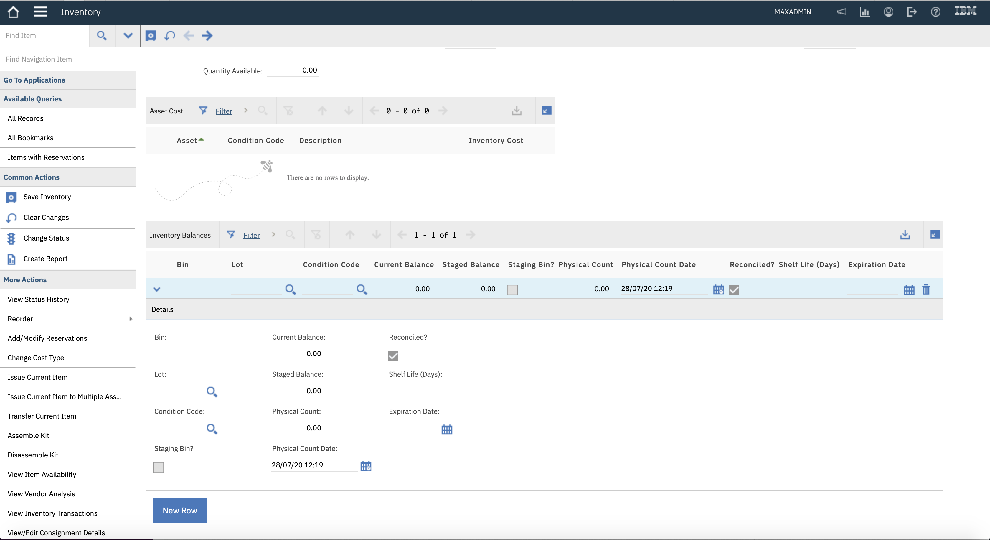 04-inventorybalances – Maximo Secrets