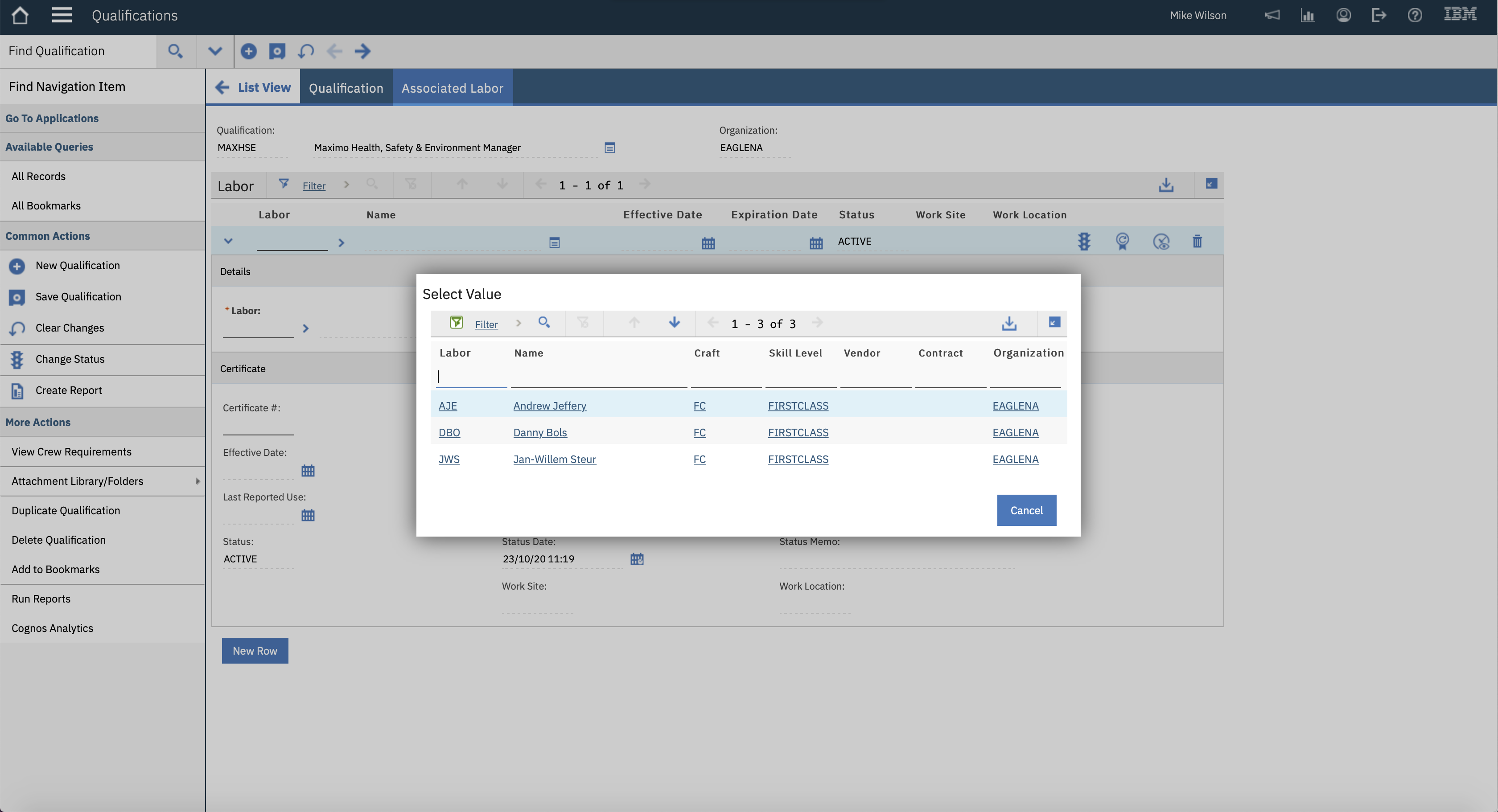 02-maxhse-laborlookup – Maximo Secrets