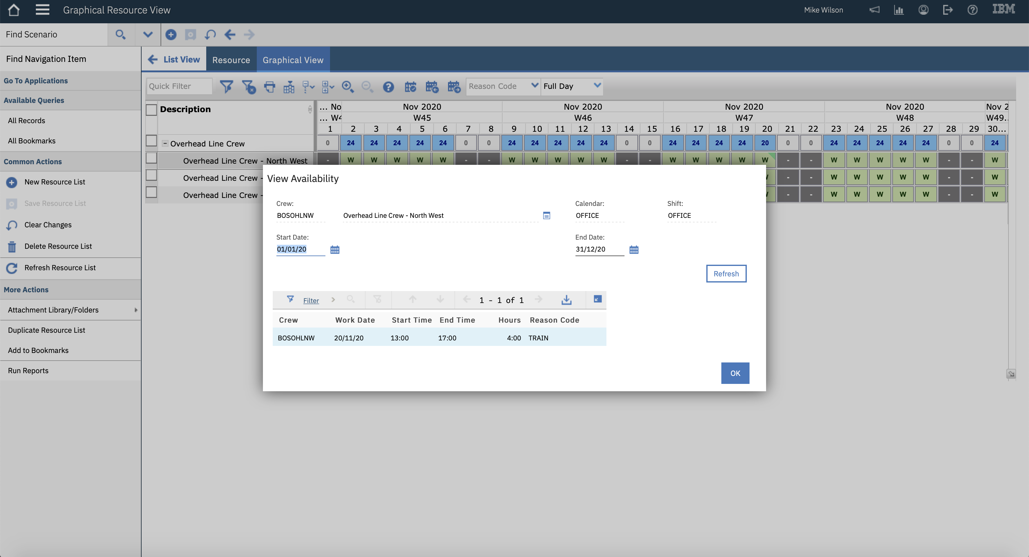 11-grvview-viewavailability – Maximo Secrets
