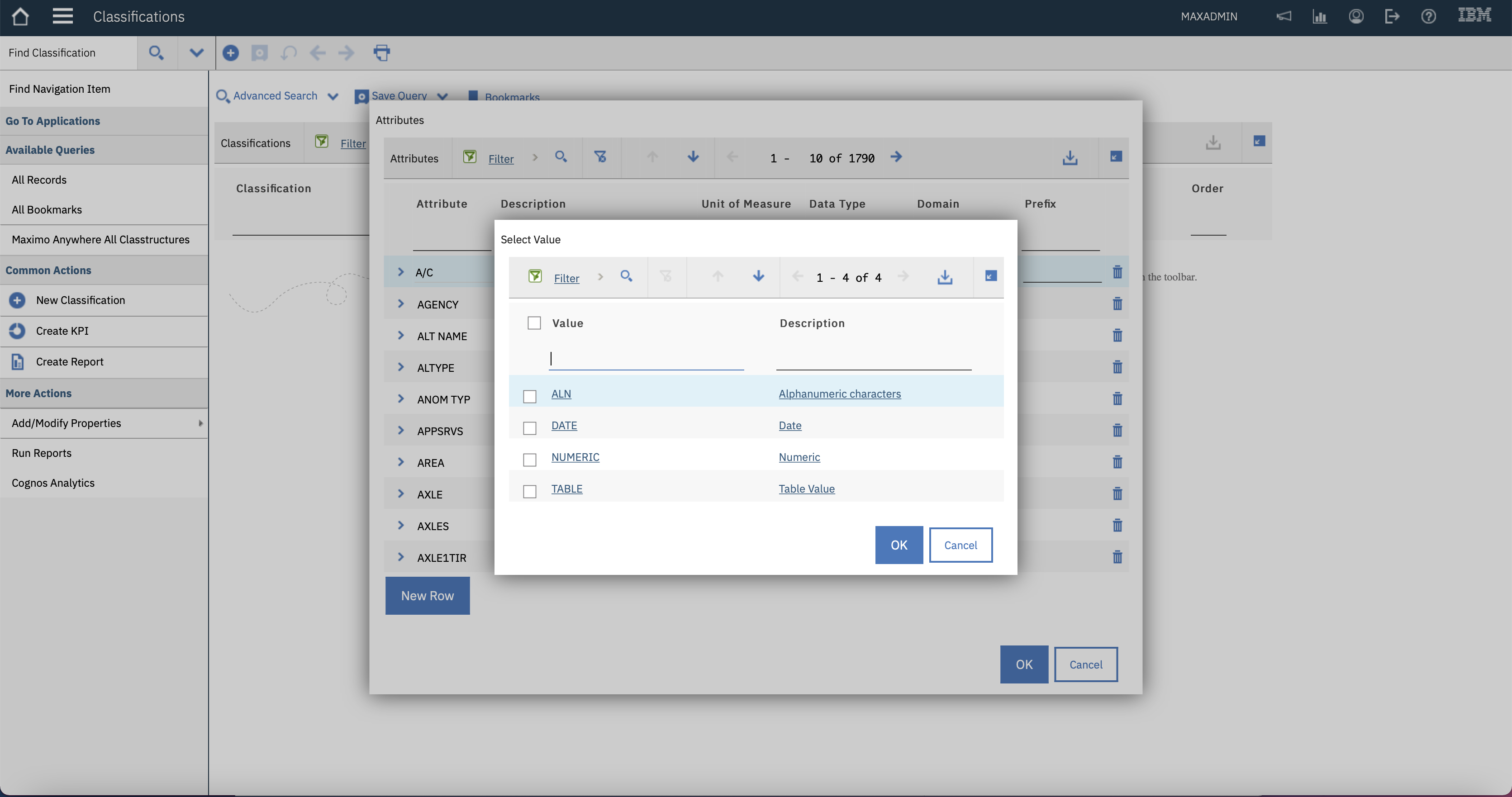 01-datatypedomain – Maximo Secrets