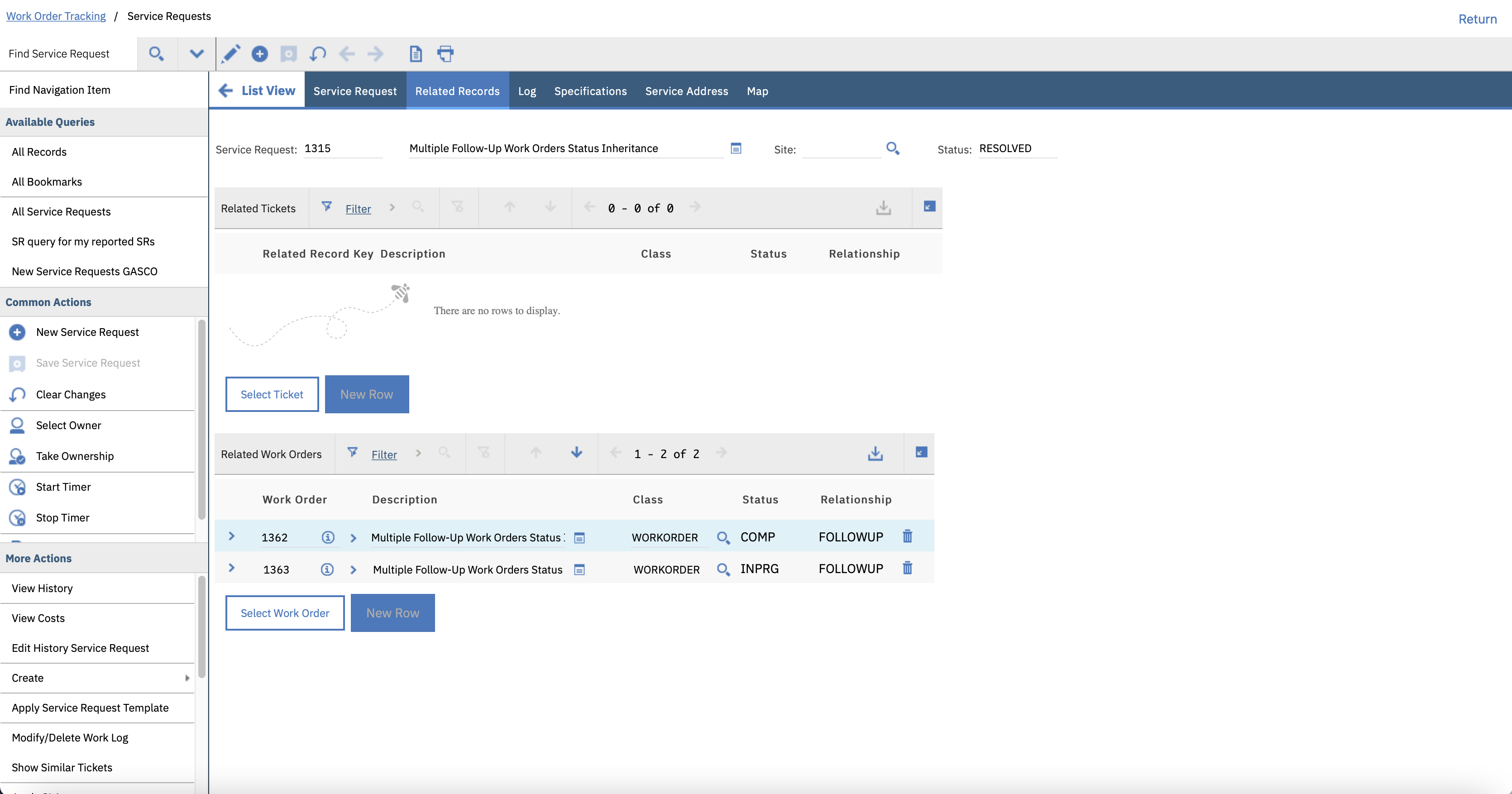 13-sr1315-relatedrecords – Maximo Secrets