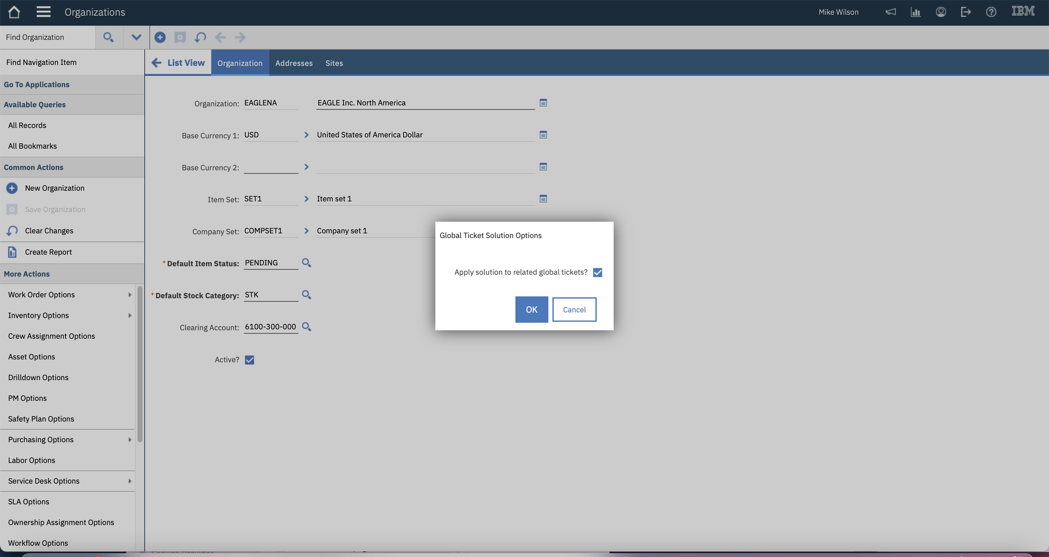 27-org-servicedeskoptions – Maximo Secrets
