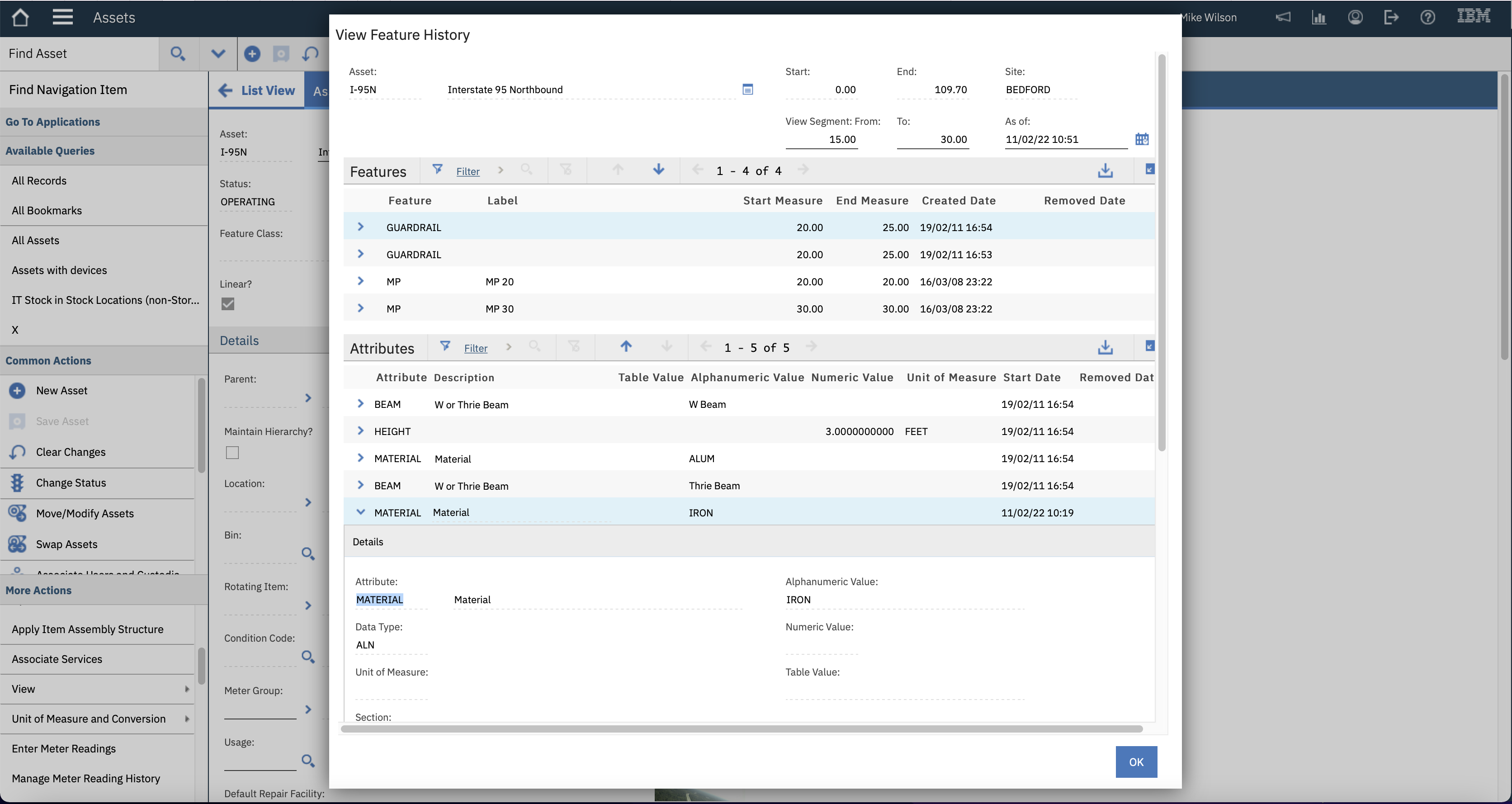 11-viewfeaturehistory-restrict – Maximo Secrets
