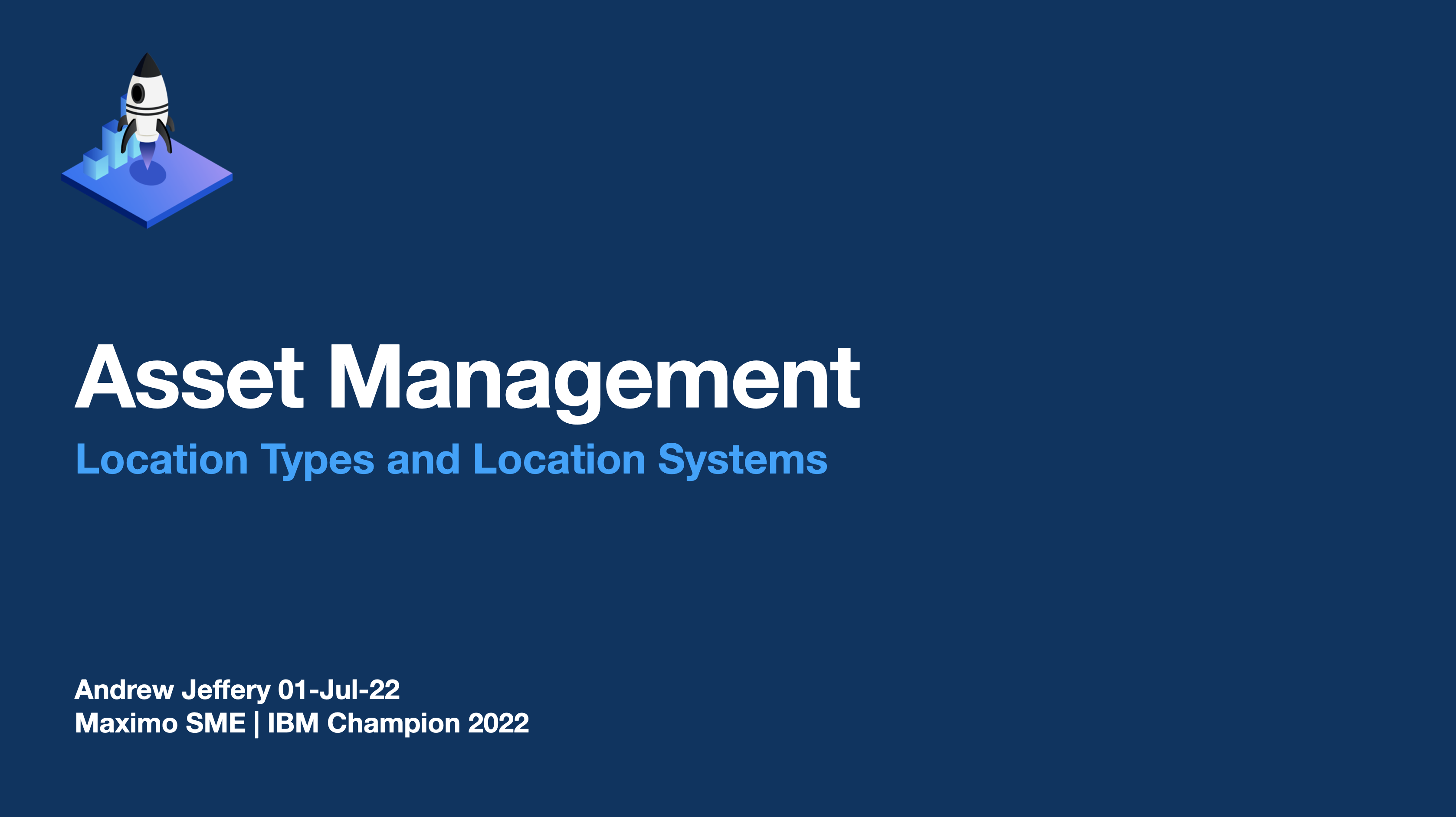 Location Types And Location Systems Maximo Secrets