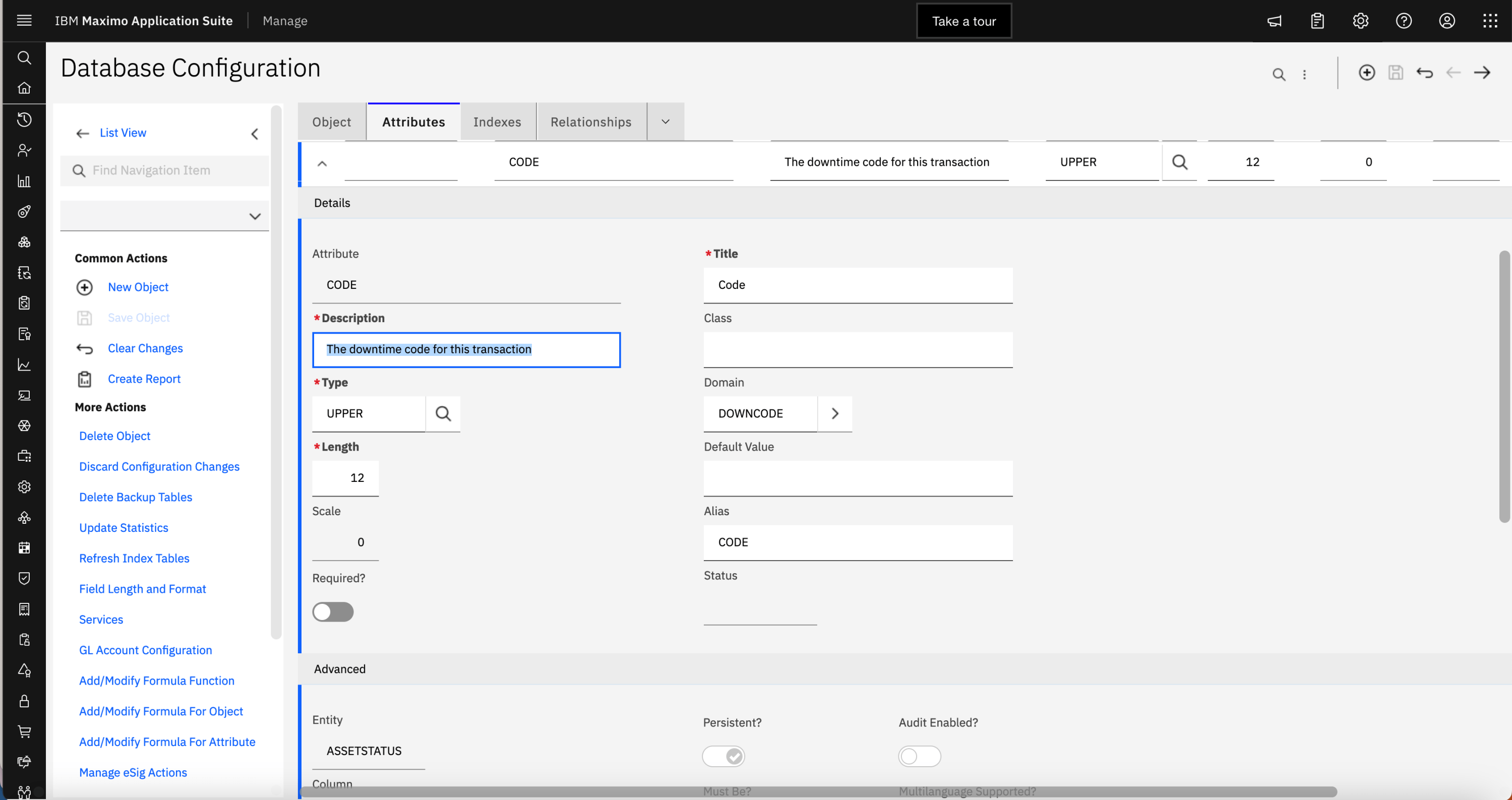 Domains Maximo Secrets